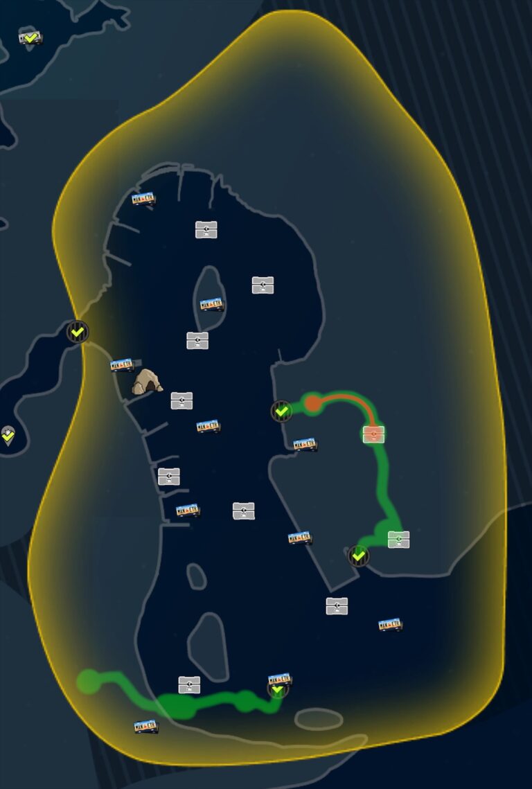 [Maneater]Map of each item and how to obtain it! - Milpilibrog