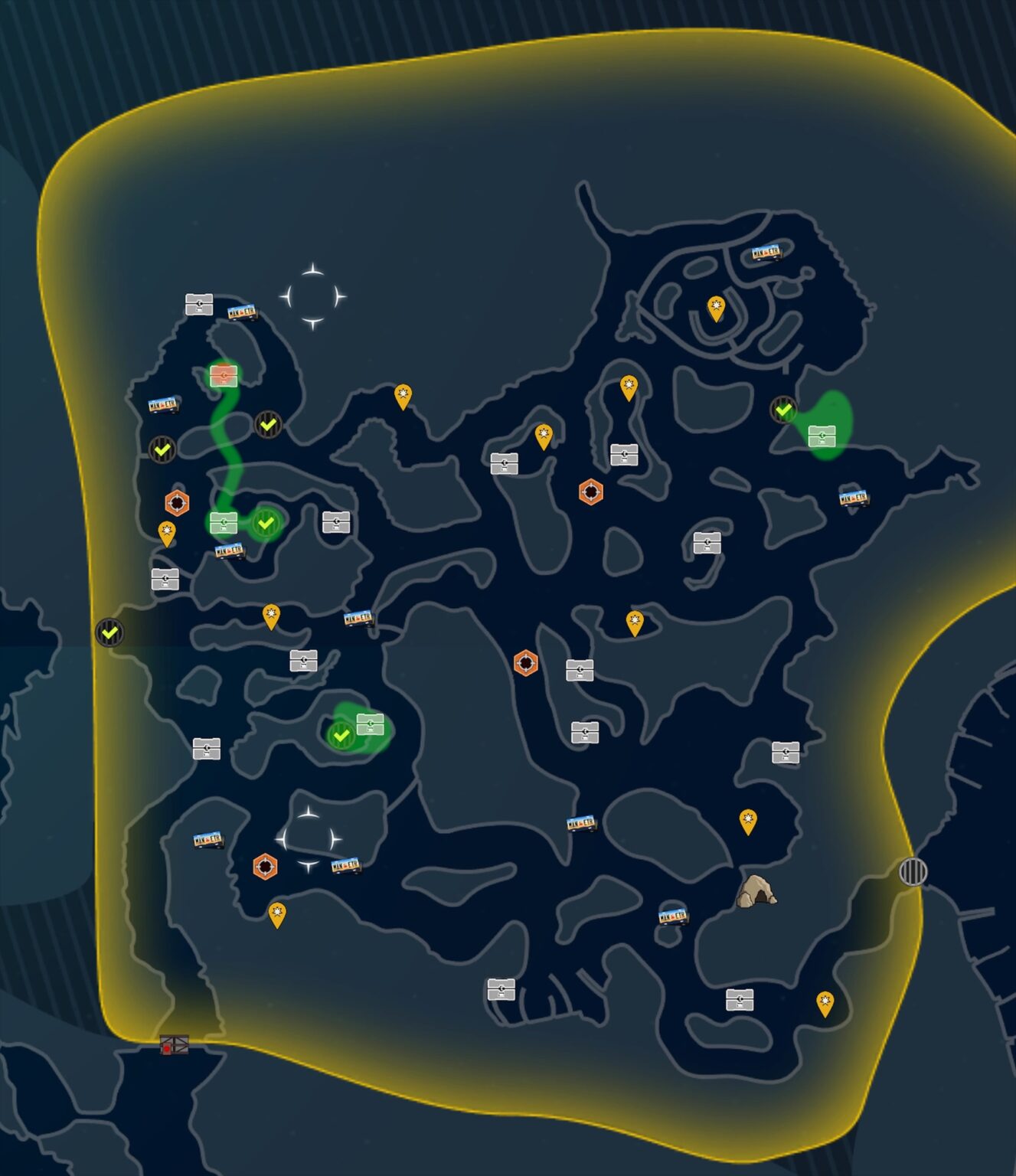 [Maneater]Map of each item and how to obtain it! - Milpilibrog